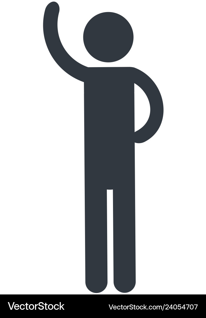 Man pictograph cartoon Royalty Free Vector Image