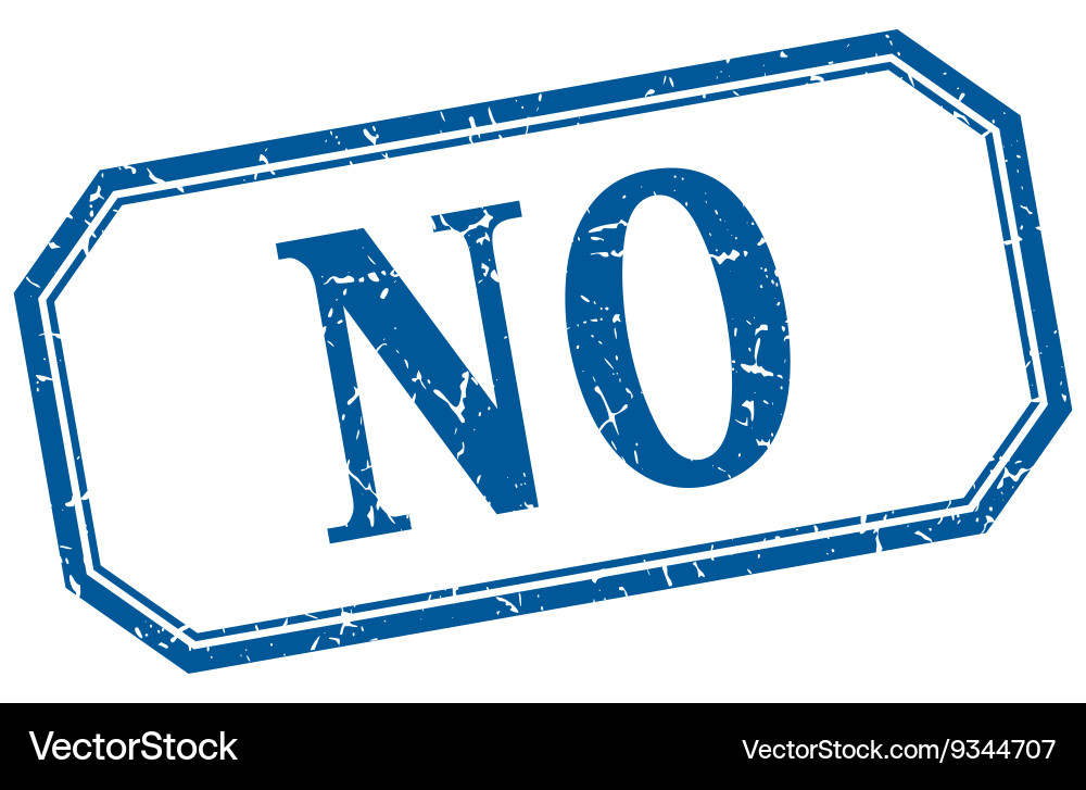 No square blue grunge vintage isolated label Vector Image