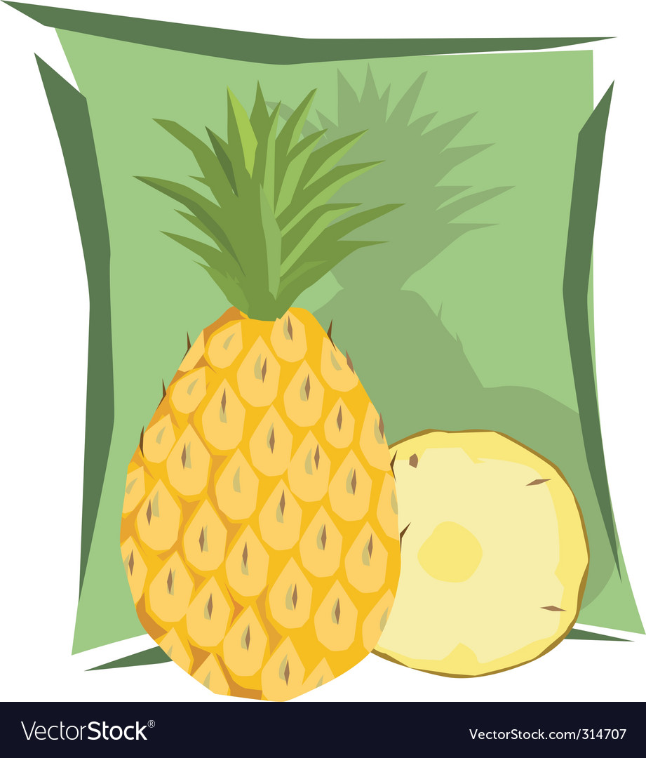 Pineapple Royalty Free Vector Image - VectorStock