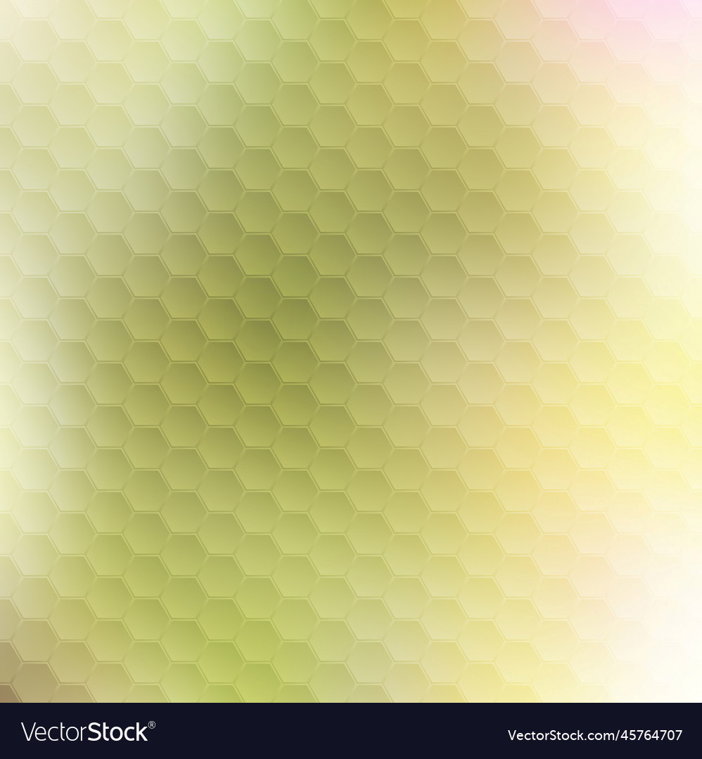 Tech vibrant hexagons texture background Vector Image