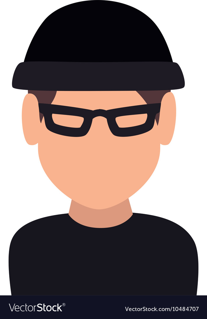 Thief Robber Criminal Man Royalty Free Vector Image