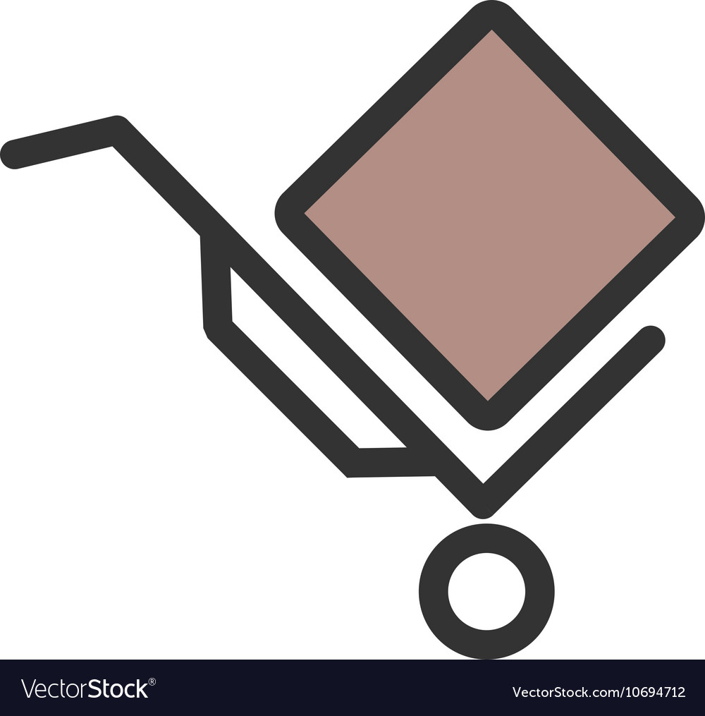 Box carrier Royalty Free Vector Image - VectorStock