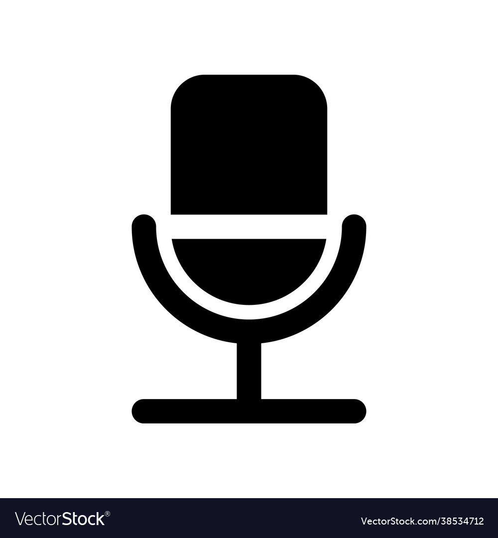 Microphone Royalty Free Vector Image - VectorStock
