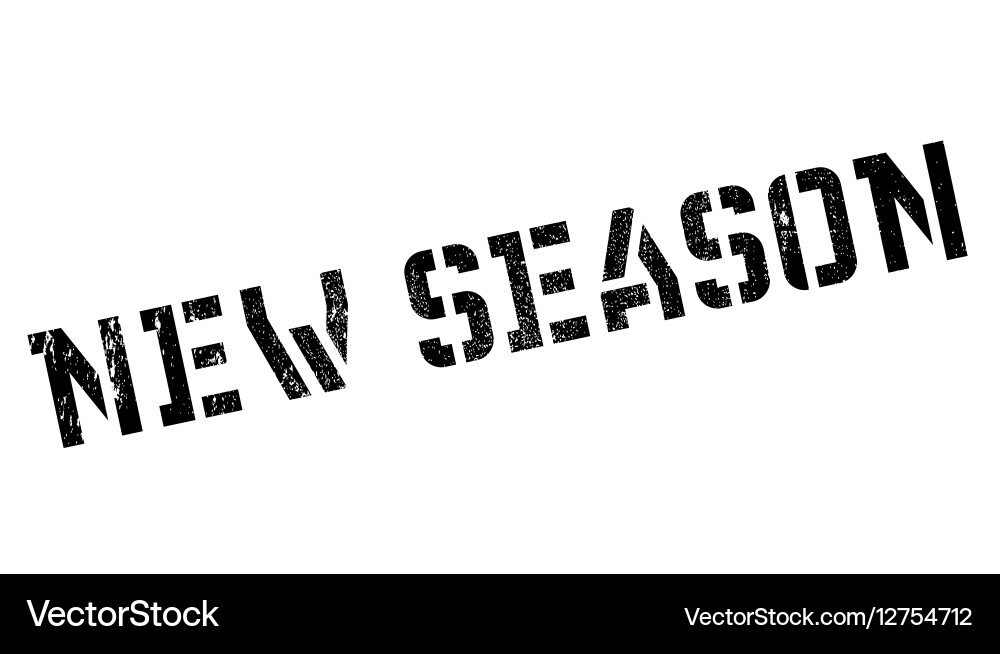 New Season rubber stamp Royalty Free Vector Image