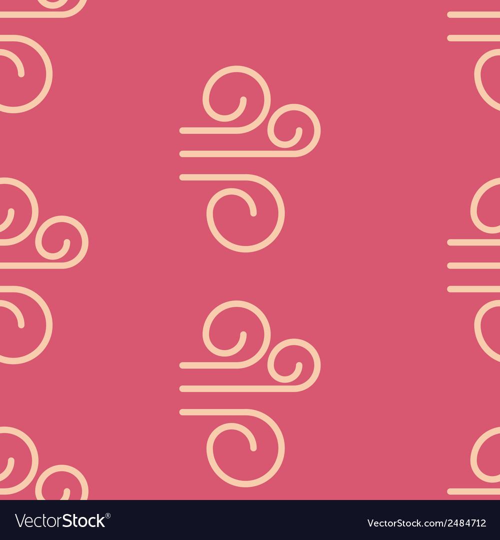 Wind pattern Royalty Free Vector Image - VectorStock