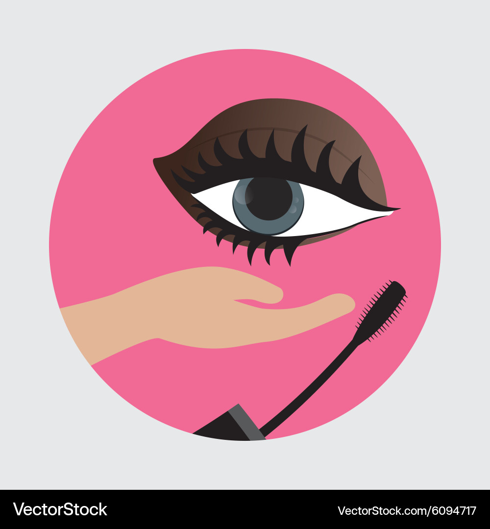 Make up design Royalty Free Vector Image - VectorStock
