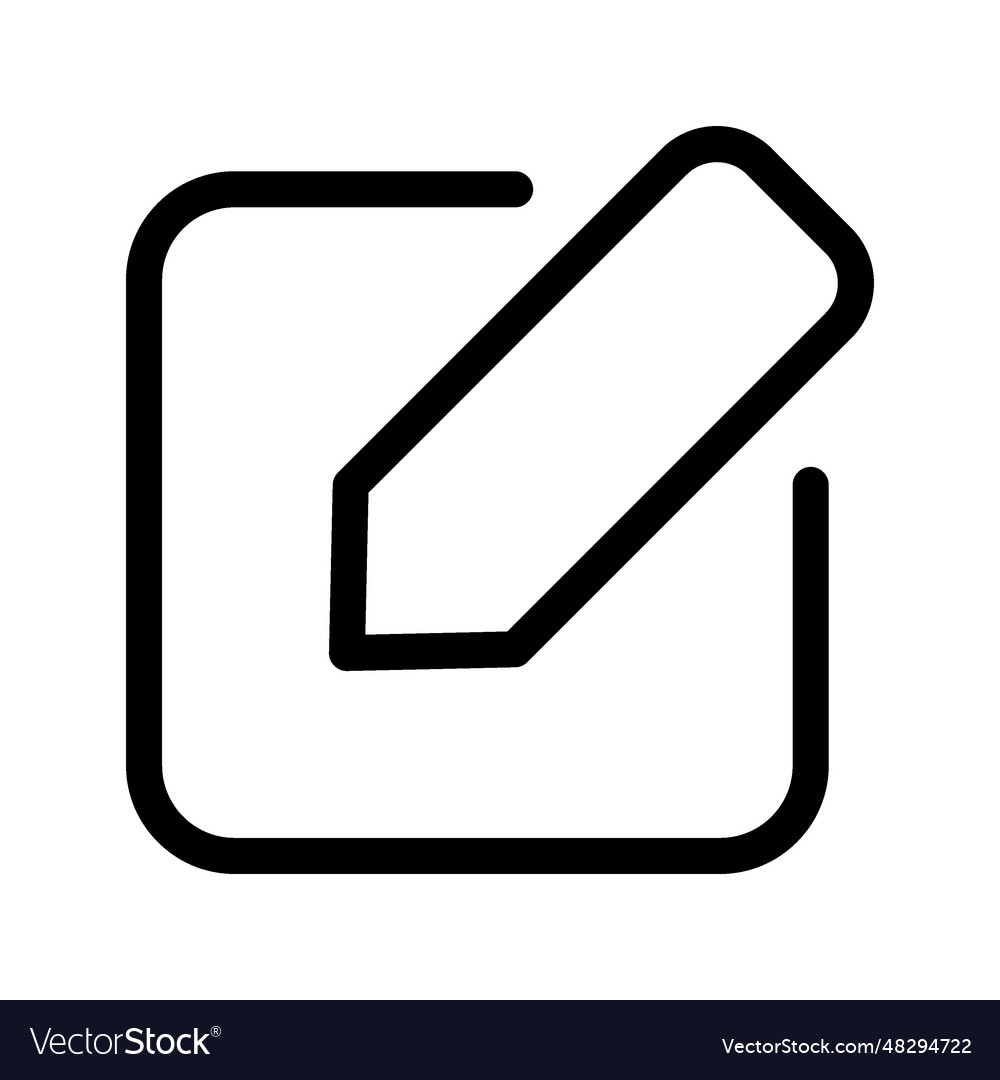 Edit icon Royalty Free Vector Image - VectorStock
