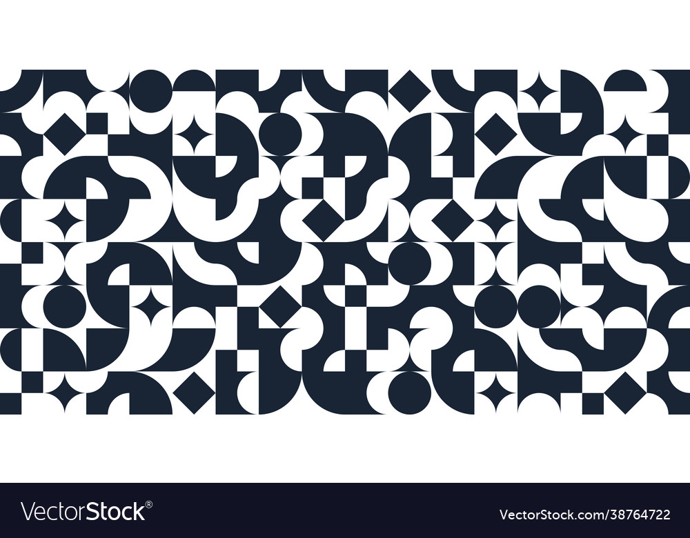 Seamless geometric pattern abstract background Vector Image