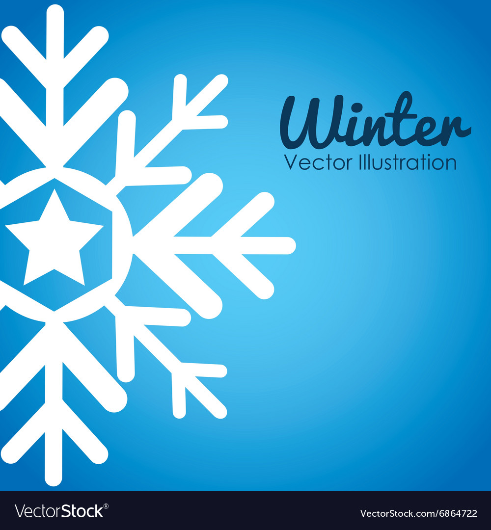 Snowflake Royalty Free Vector Image - VectorStock