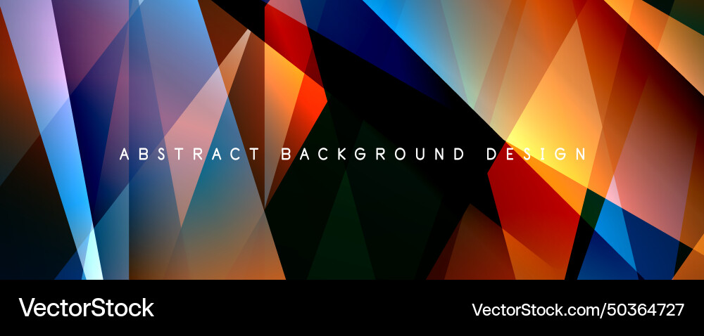 Breaking glass background kaleidoscope effect Vector Image