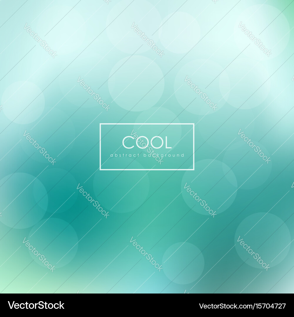 Sunny abstract green nature background design Vector Image