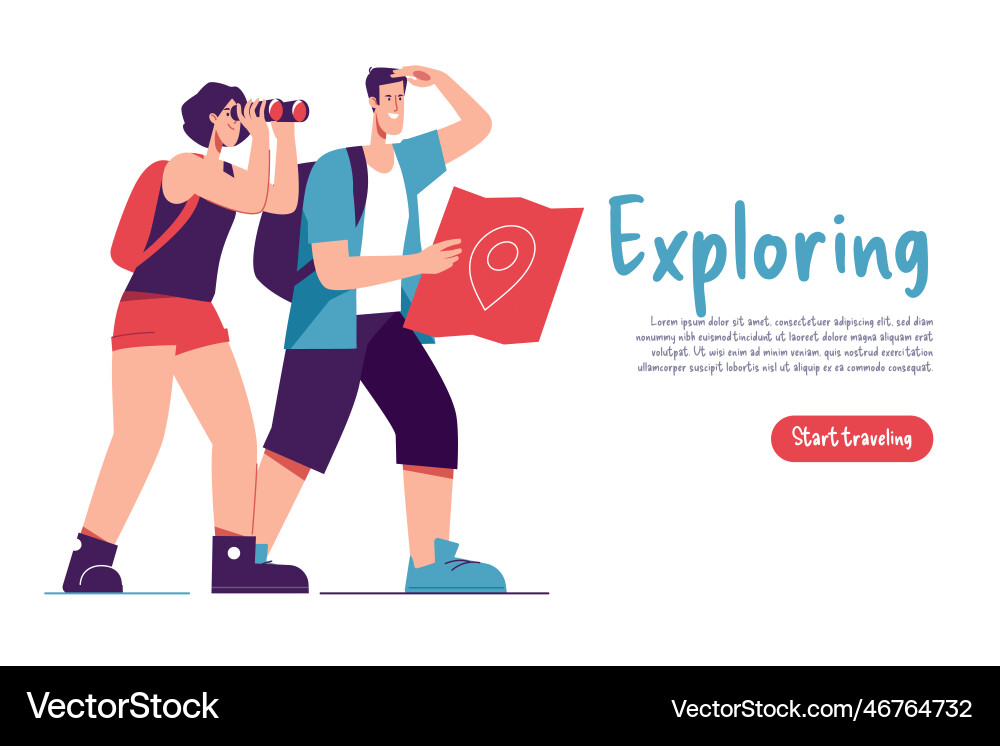 A couple of interested Royalty Free Vector Image