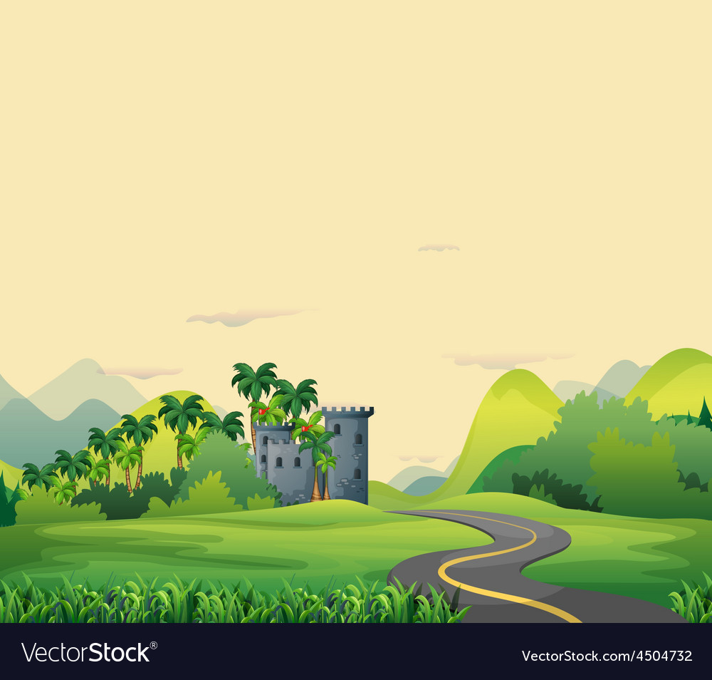 Castle Royalty Free Vector Image - VectorStock