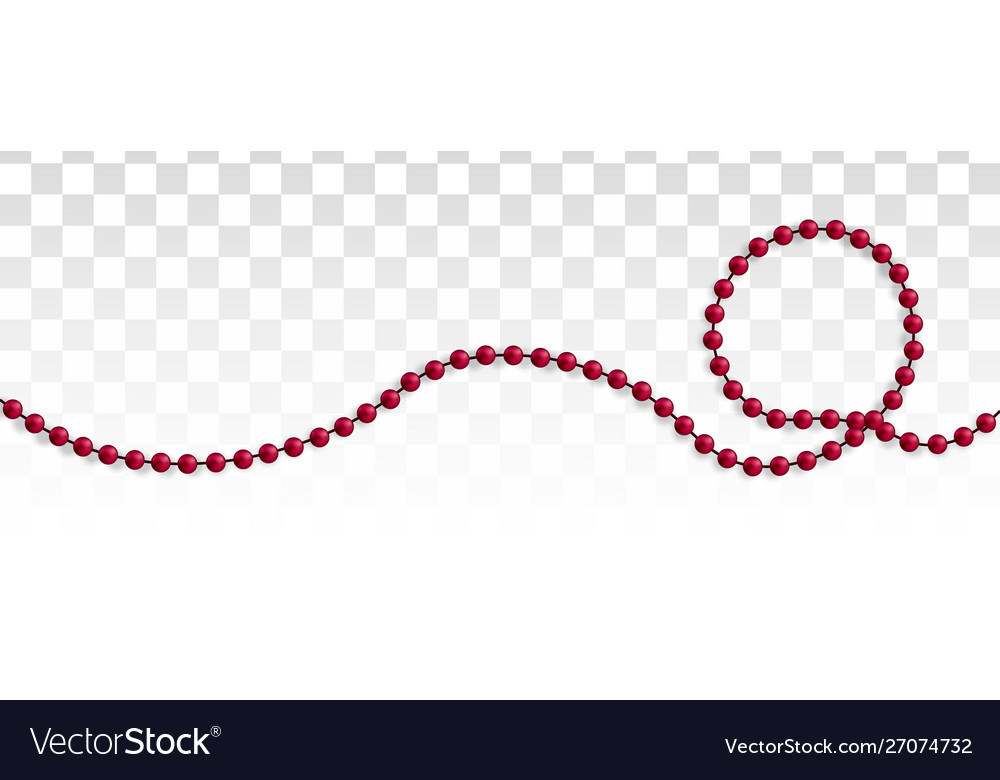 Multicolored beads Royalty Free Vector Image - VectorStock