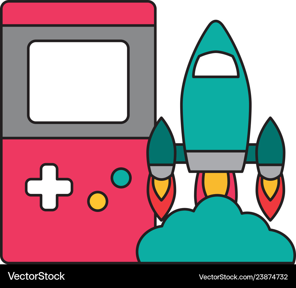 Video game design Royalty Free Vector Image - VectorStock