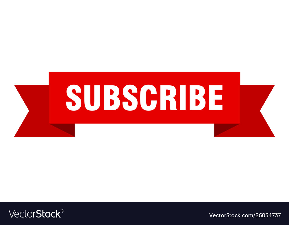 Subscribe Royalty Free Vector Image - VectorStock