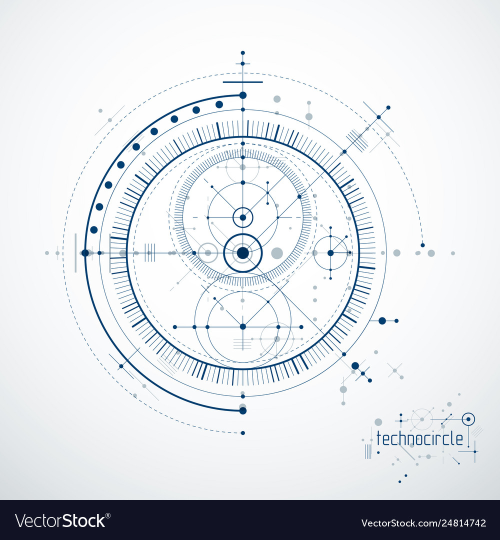 Futuristic abstract technology background Vector Image