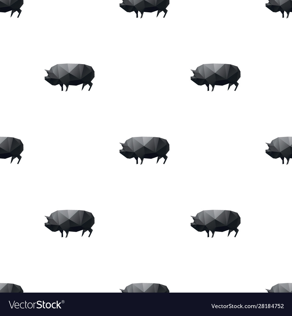 Boar triangle shape seamless pattern backgrounds Vector Image