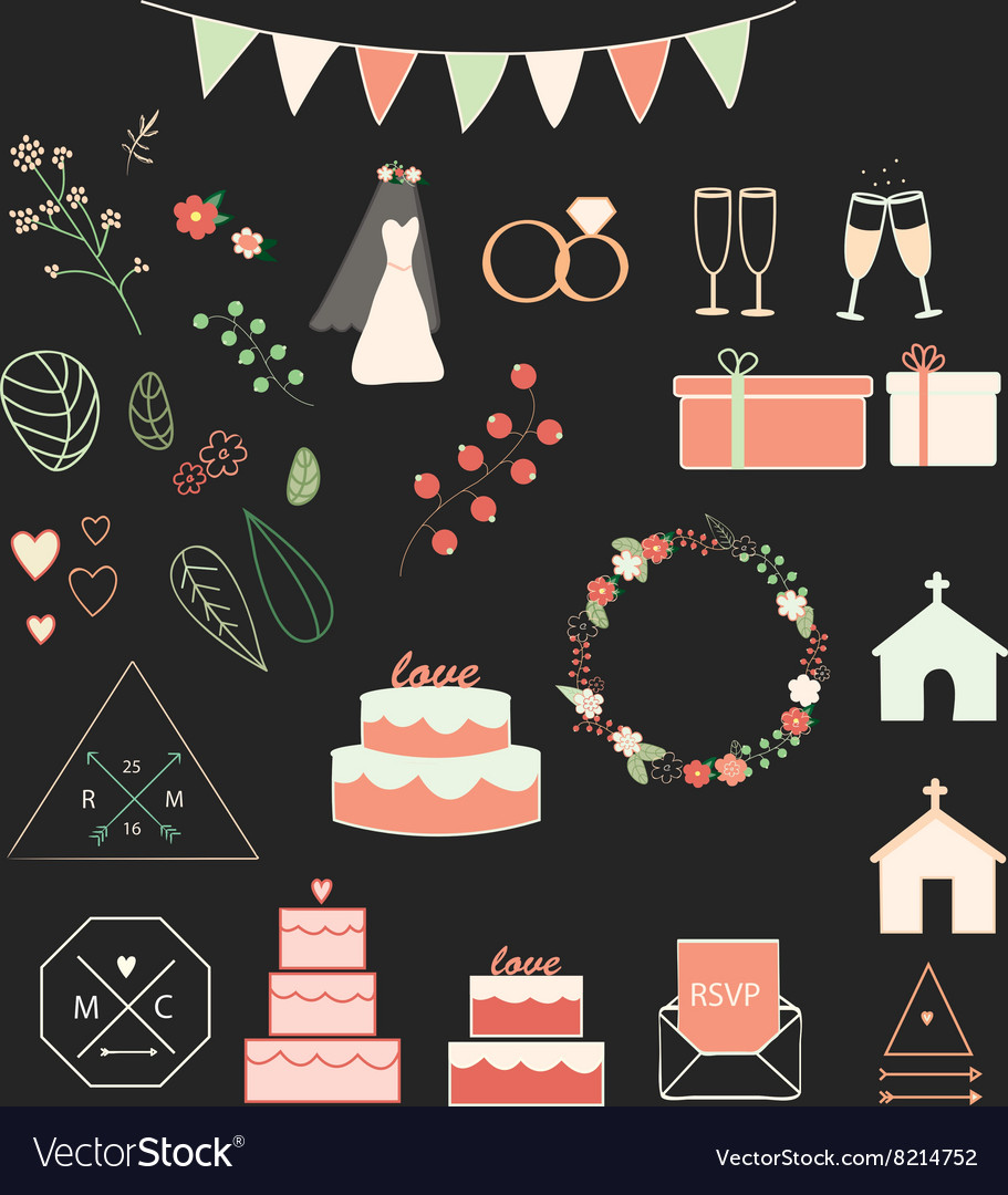 Wedding Royalty Free Vector Image - VectorStock