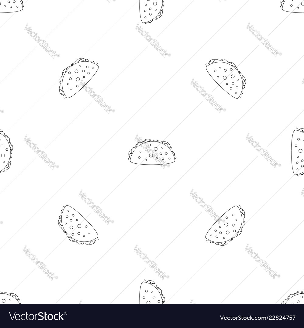 Cheeseburger pattern seamless Royalty Free Vector Image