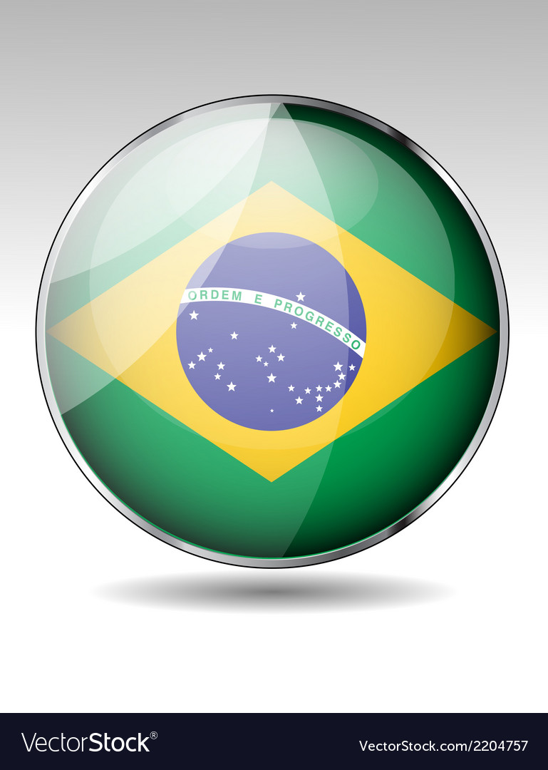 Flag button design elements Royalty Free Vector Image