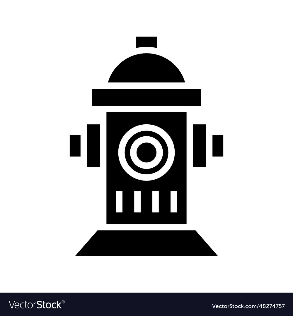 Hydrant icon Royalty Free Vector Image - VectorStock