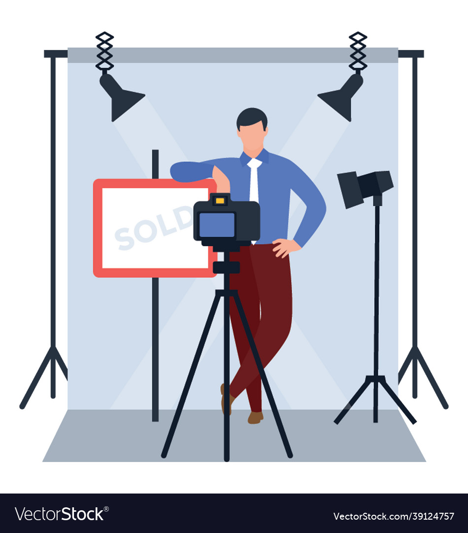 Videography Royalty Free Vector Image - VectorStock