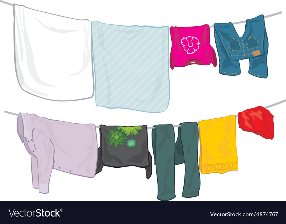 Clothes Royalty Free Vector Image - VectorStock