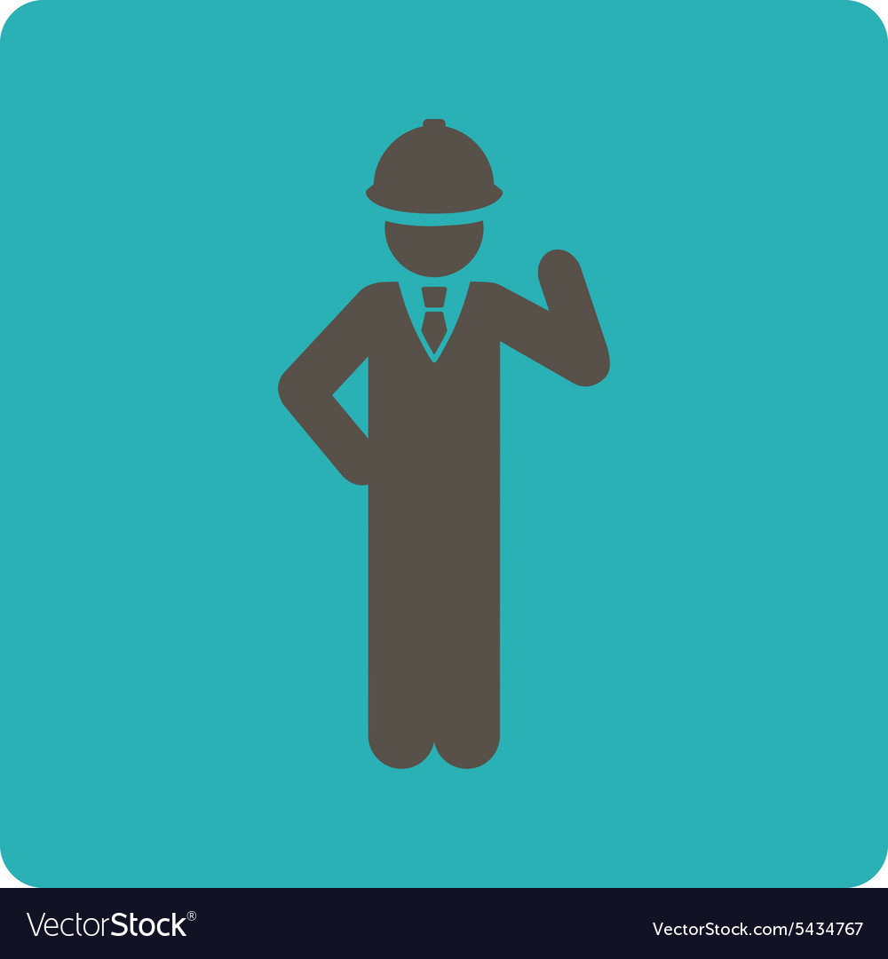Engineer icon Royalty Free Vector Image - VectorStock