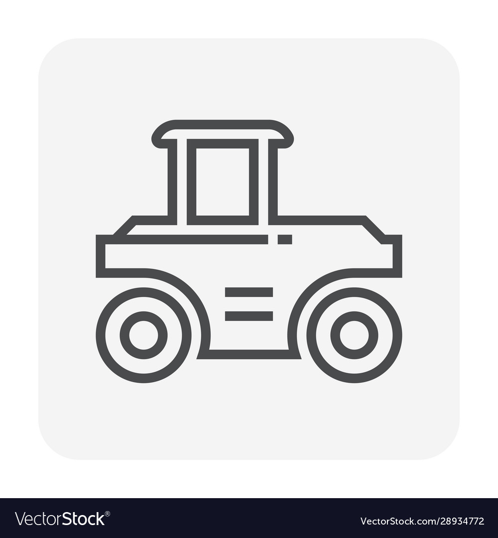 Soil compaction icon Royalty Free Vector Image