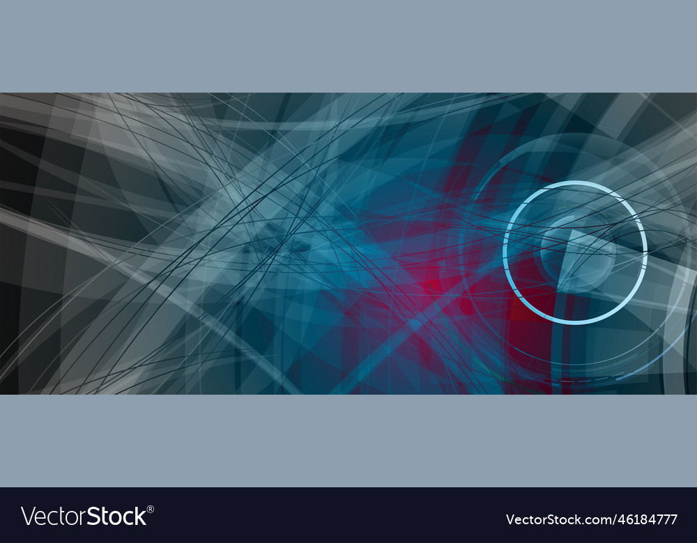 Artificial intelligence technology web background Vector Image