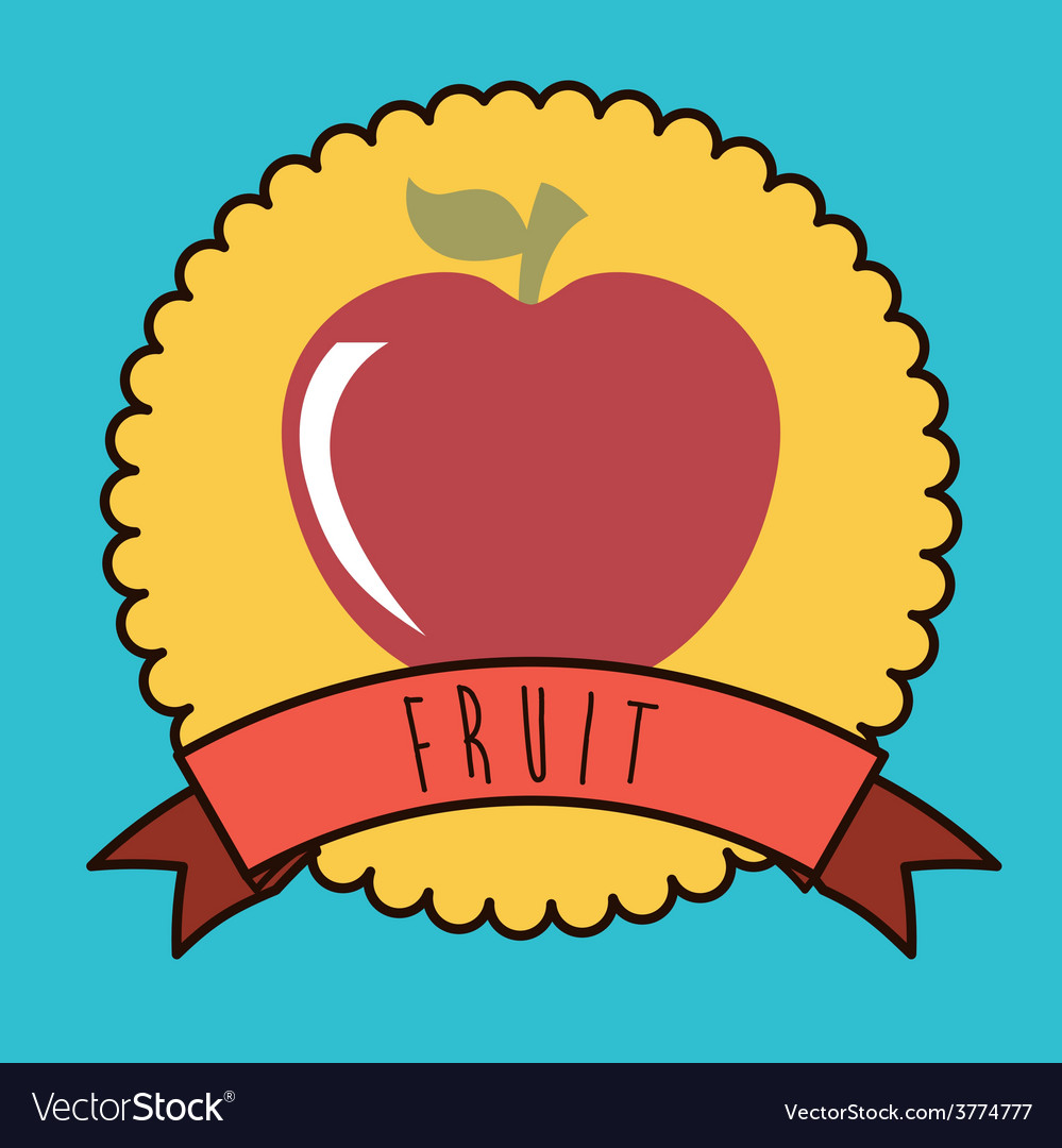 Fruit design Royalty Free Vector Image - VectorStock