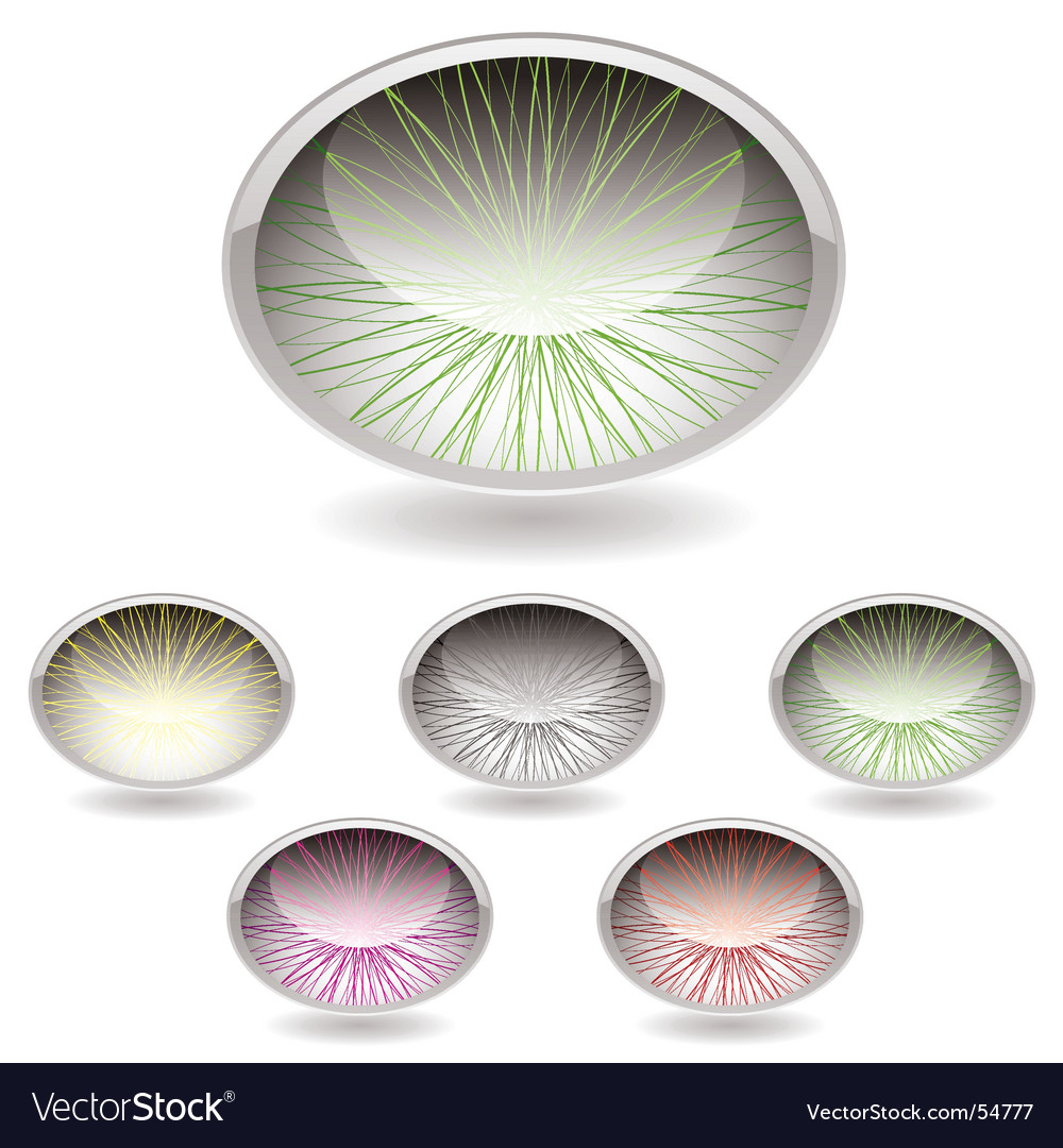 Lozenge iris Royalty Free Vector Image - VectorStock