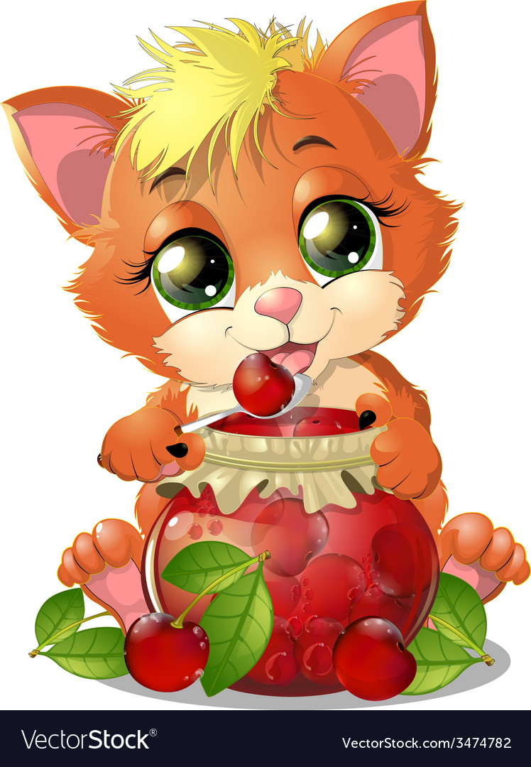 Kitten Royalty Free Vector Image - VectorStock