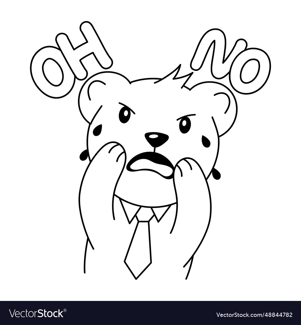 Oh Royalty Free Vector Image - VectorStock