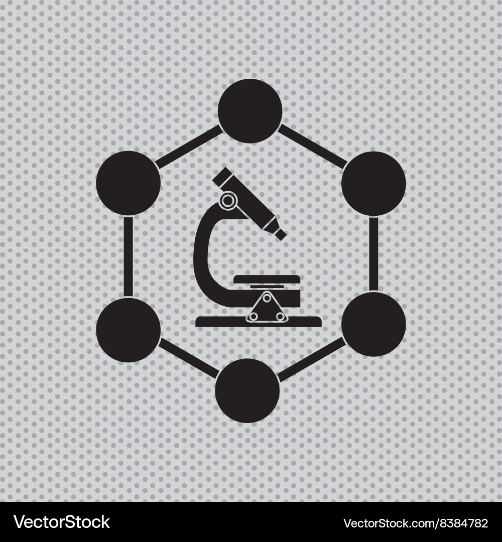 Scientific laboratory design Royalty Free Vector Image