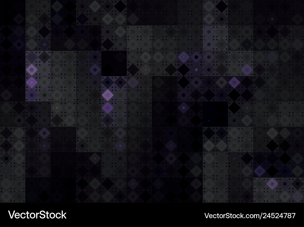 Dark abstract futuristic background with lights Vector Image