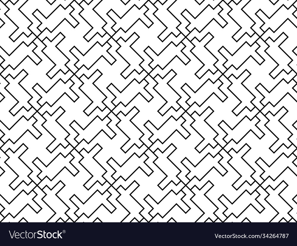 Seamless abstract pattern for simple backgrounds Vector Image