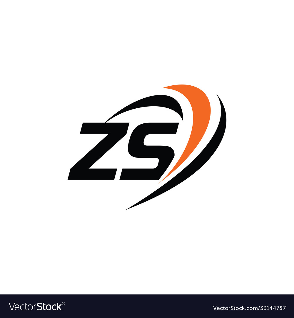 Zs monogram logo Royalty Free Vector Image - VectorStock