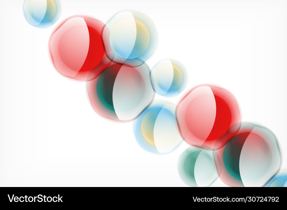 Abstract background - glass shiny transprent Vector Image