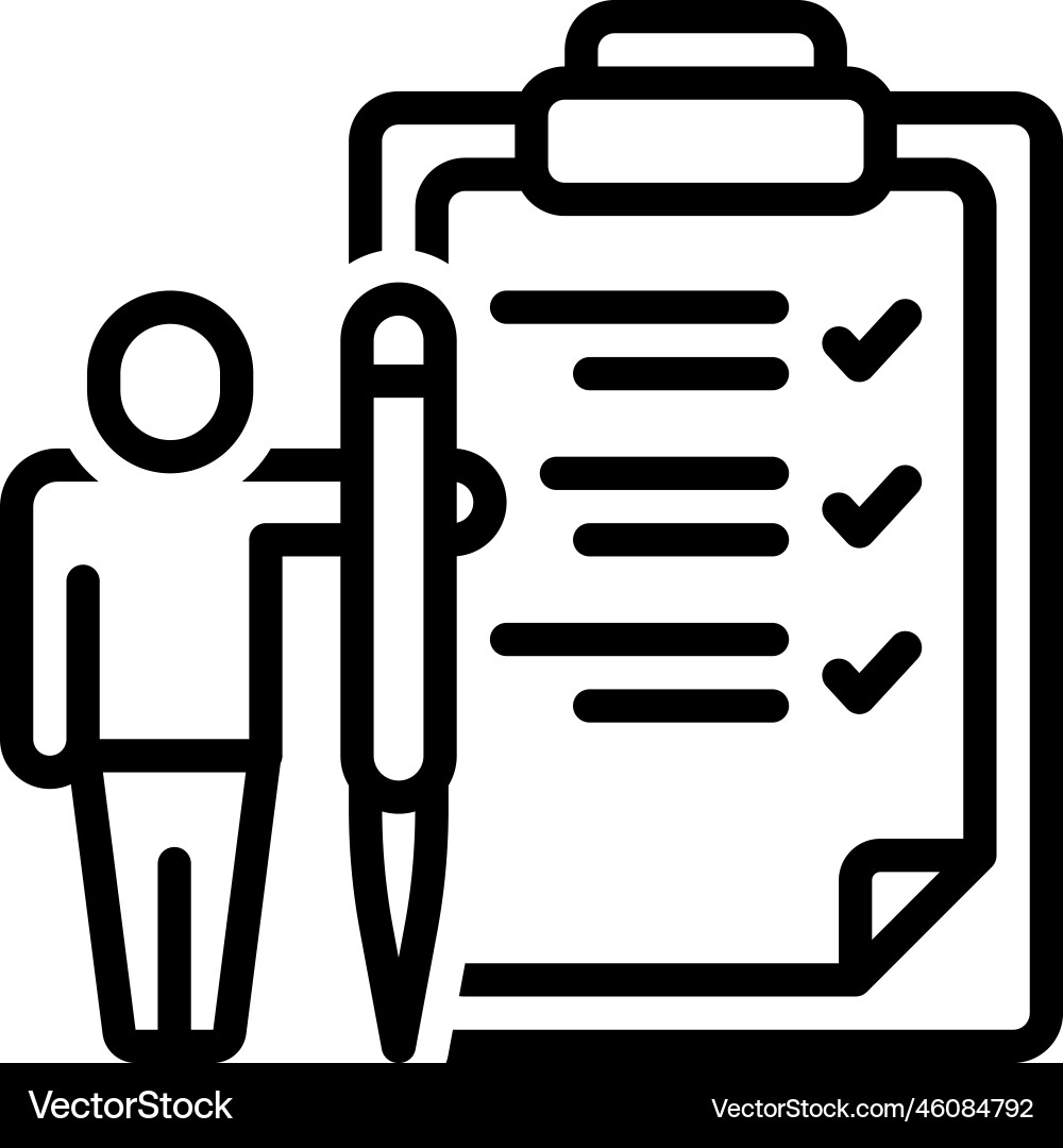 Criteria Royalty Free Vector Image - VectorStock