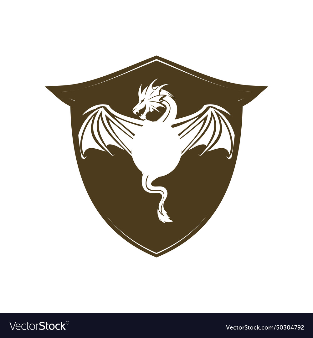 Dragon icon Royalty Free Vector Image - VectorStock