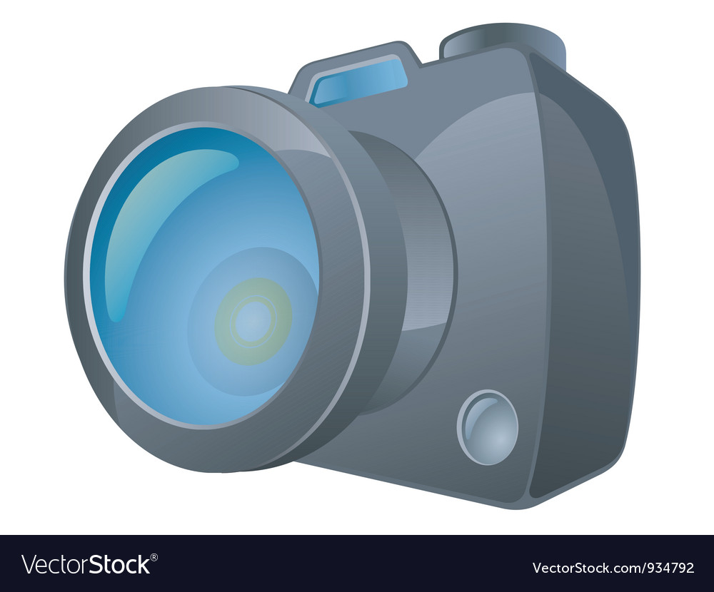 Photo camera Royalty Free Vector Image - VectorStock