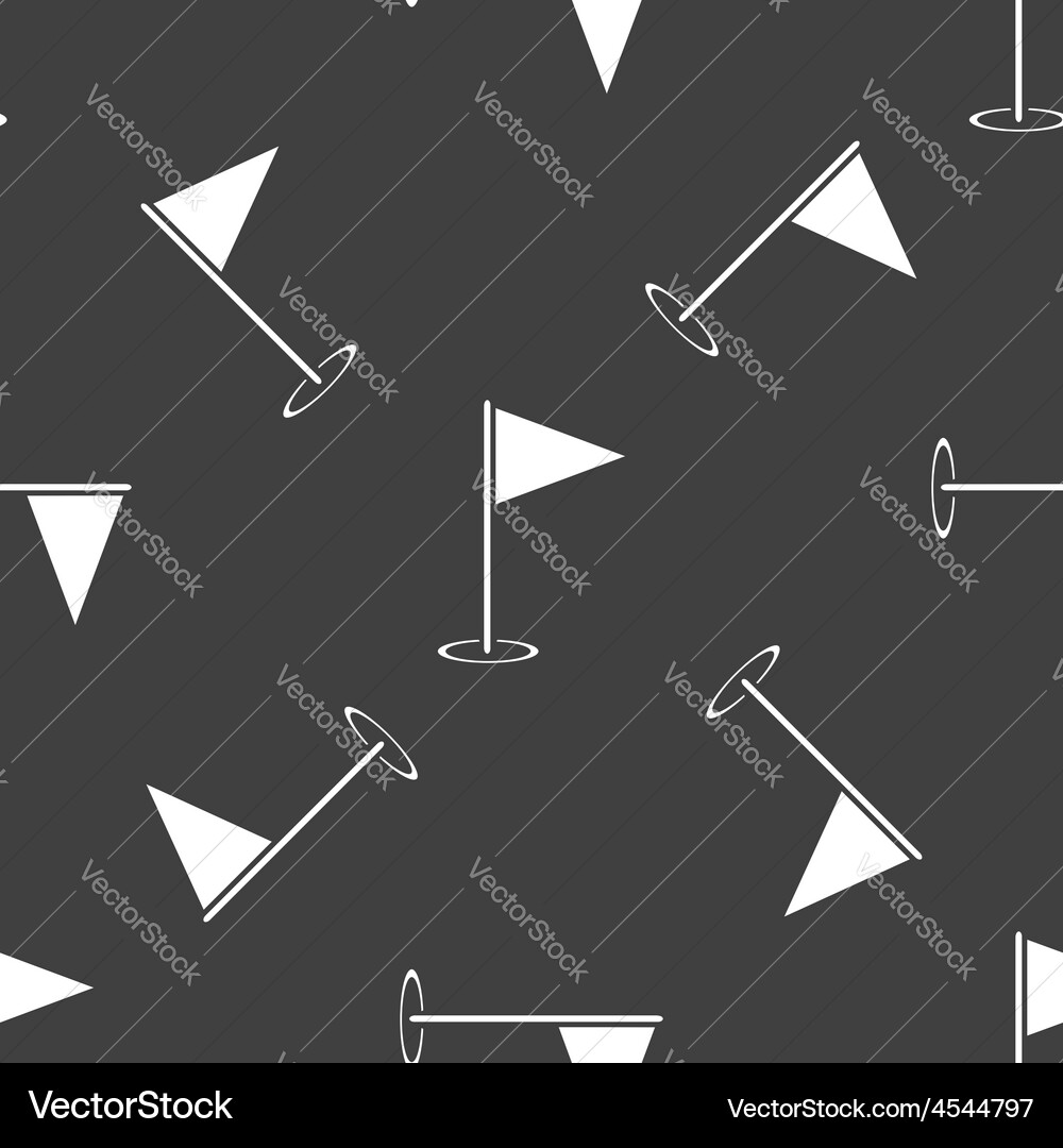 Flagstick pattern Royalty Free Vector Image - VectorStock