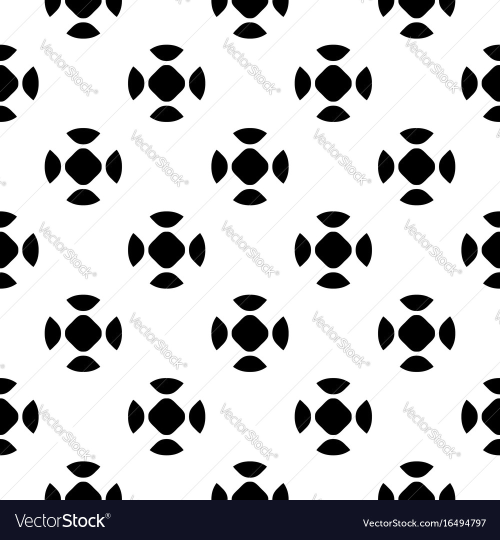 Seamless pattern simple monochrome texture Vector Image