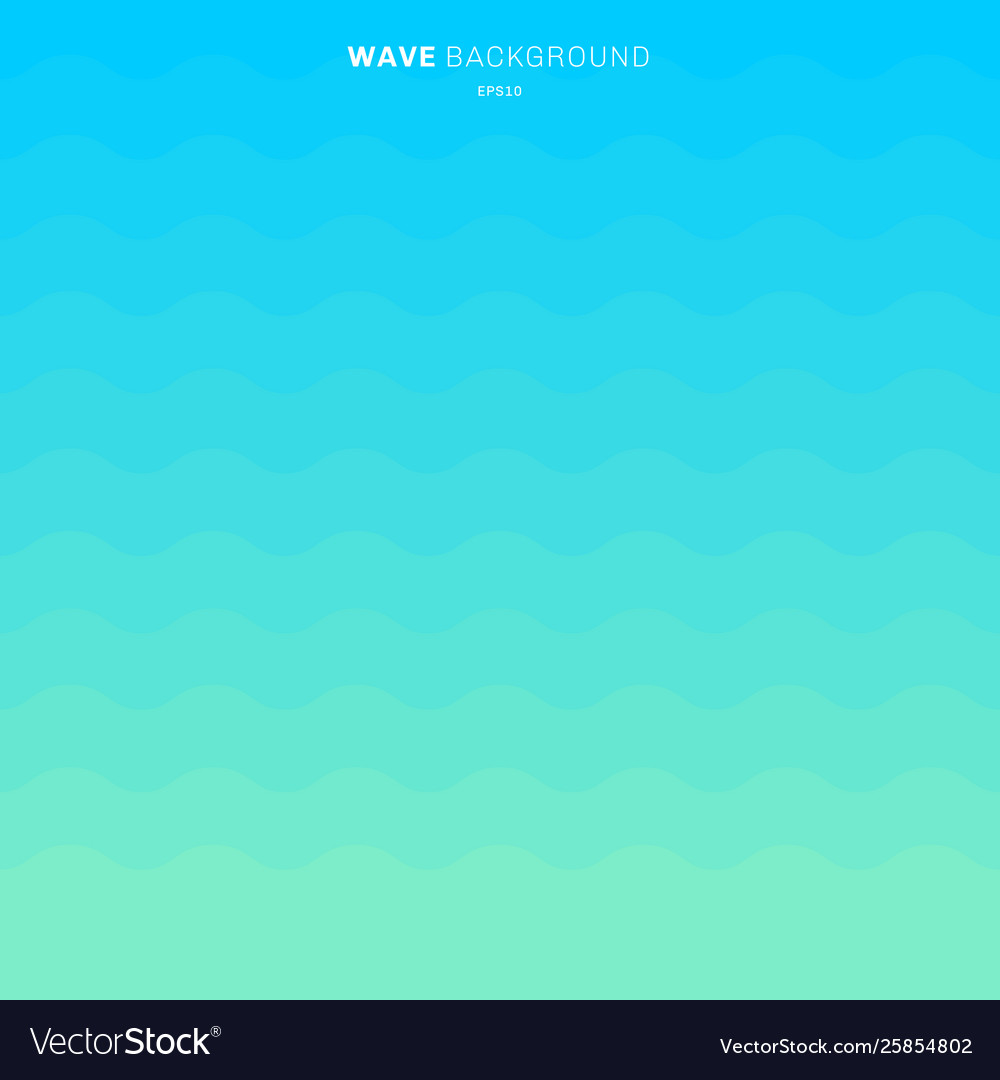 Abstract blue gradient color waves stripes Vector Image Abstract blue gradient color waves stripes Vector Image