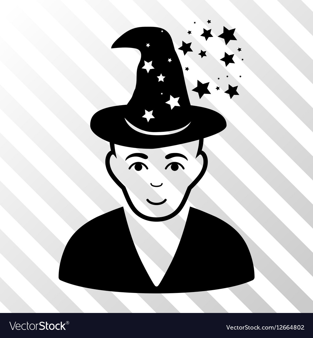 Magic master icon Royalty Free Vector Image - VectorStock