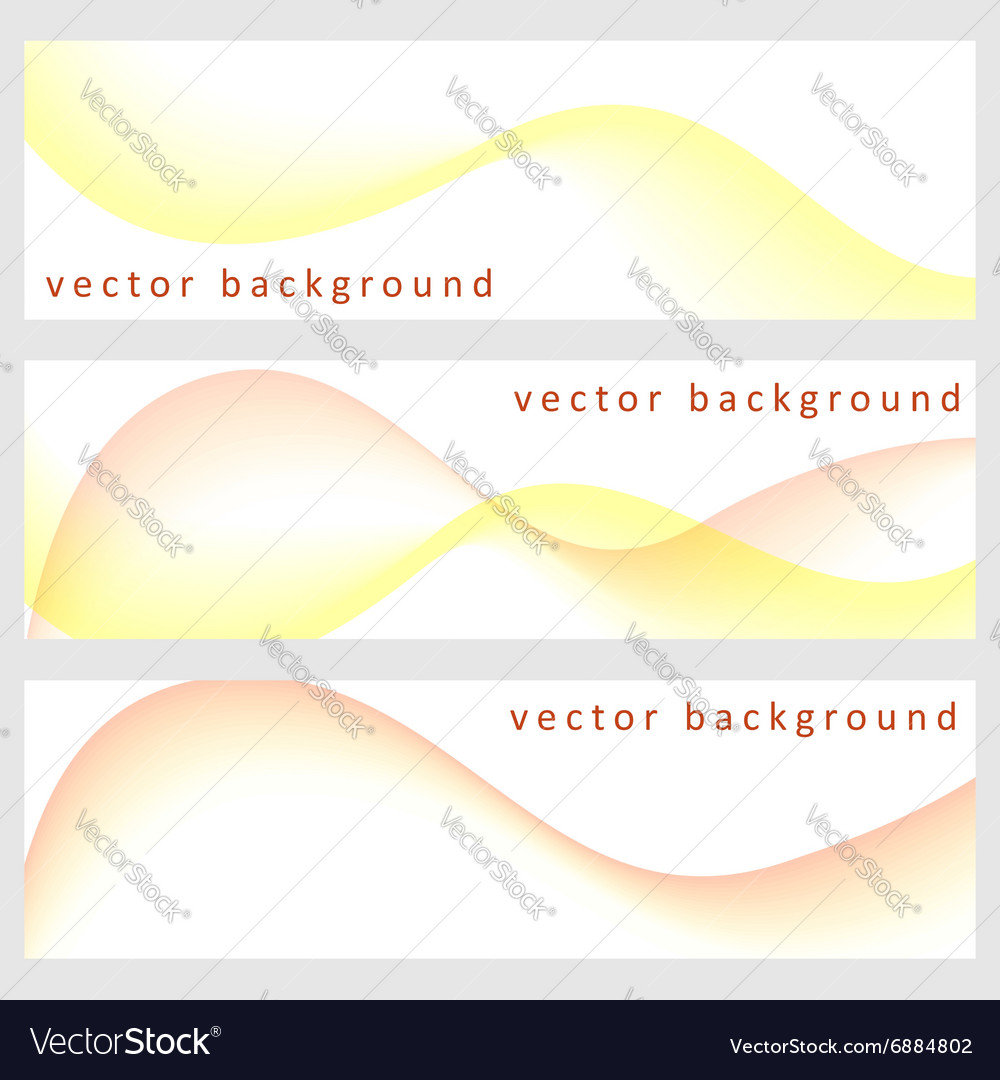 Set abstract background Royalty Free Vector Image