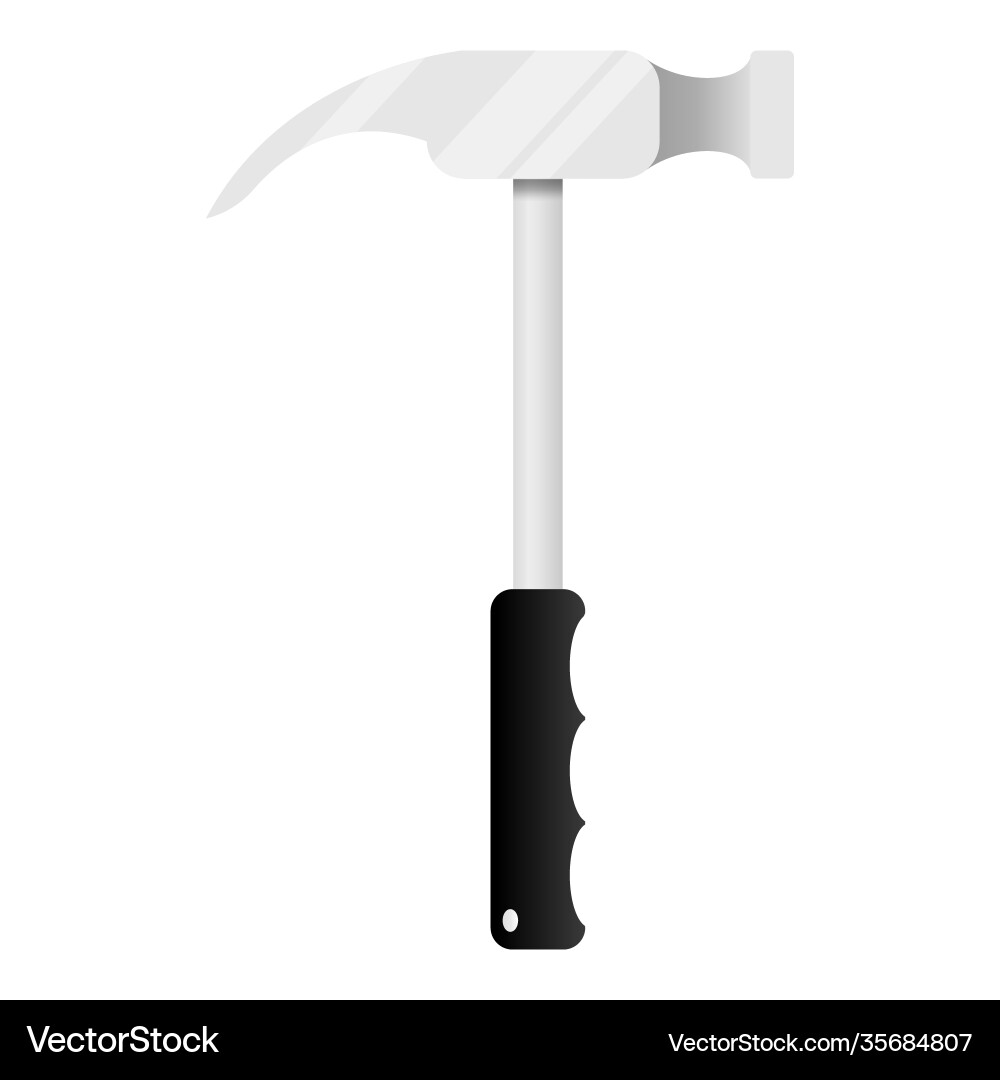 A hammer a beautiful new shiny all-rounder for Vector Image