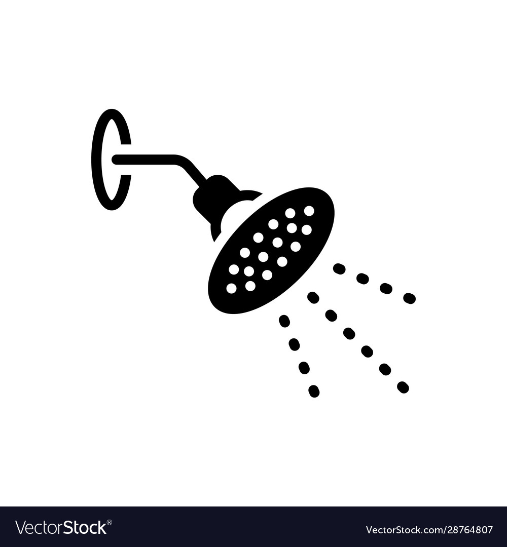 Shower Royalty Free Vector Image - VectorStock